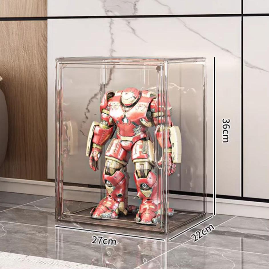 Acrylic Display Case Boxes Popmart Toy Storage Organizer Stackable ...