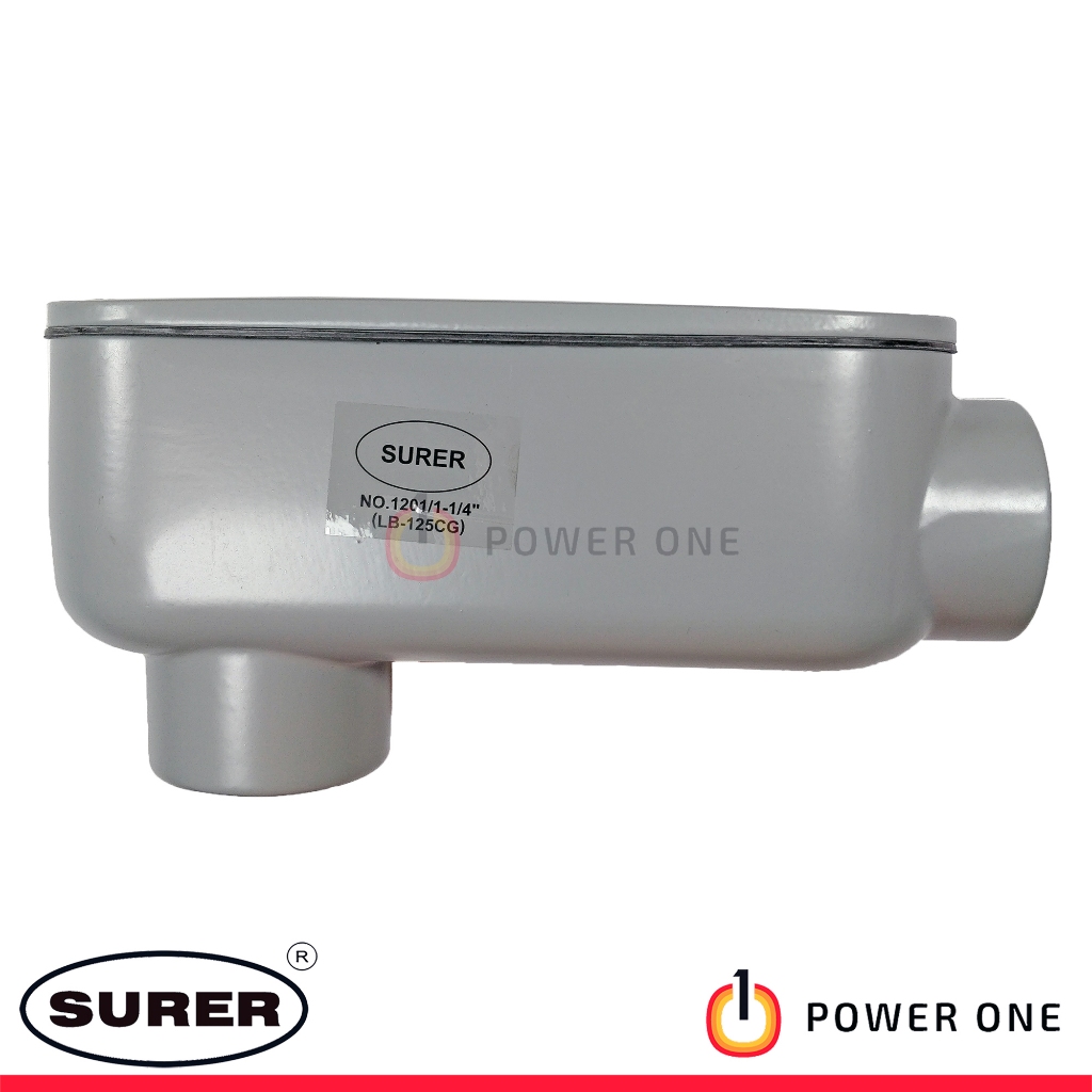 Surer 1201 Conduit Outlet Body, LB Type, UL Listed (1/2", 3/4", 1", 1-1 ...