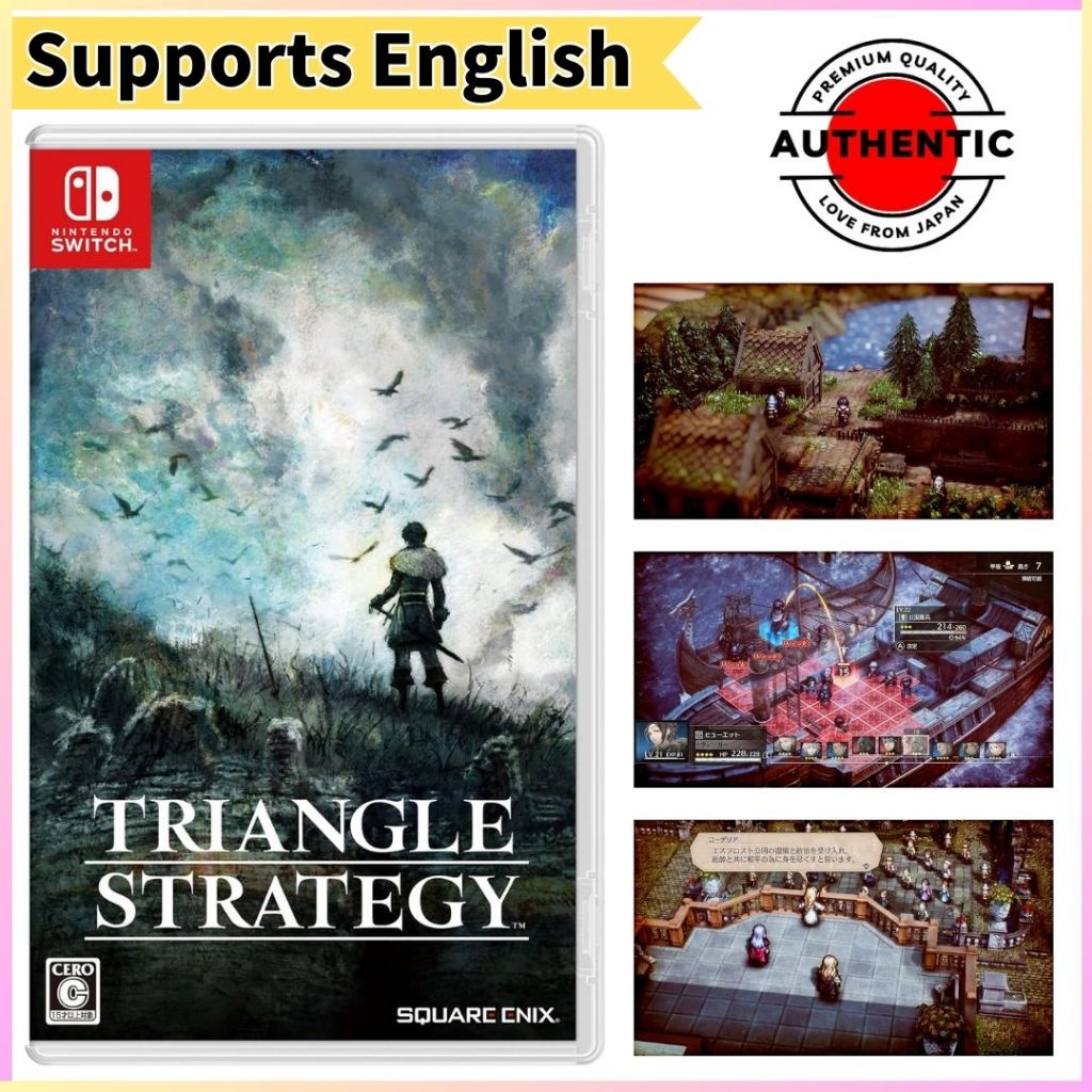 Triangle Strategy - Switch [English Version Available] 【Shipped from Japan】 (Japan Import ...