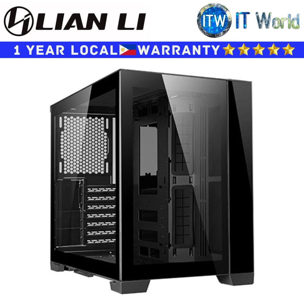 Lian Li Computer PC Case O11 Dynamic Mini Black Mid-Tower Tempered ...