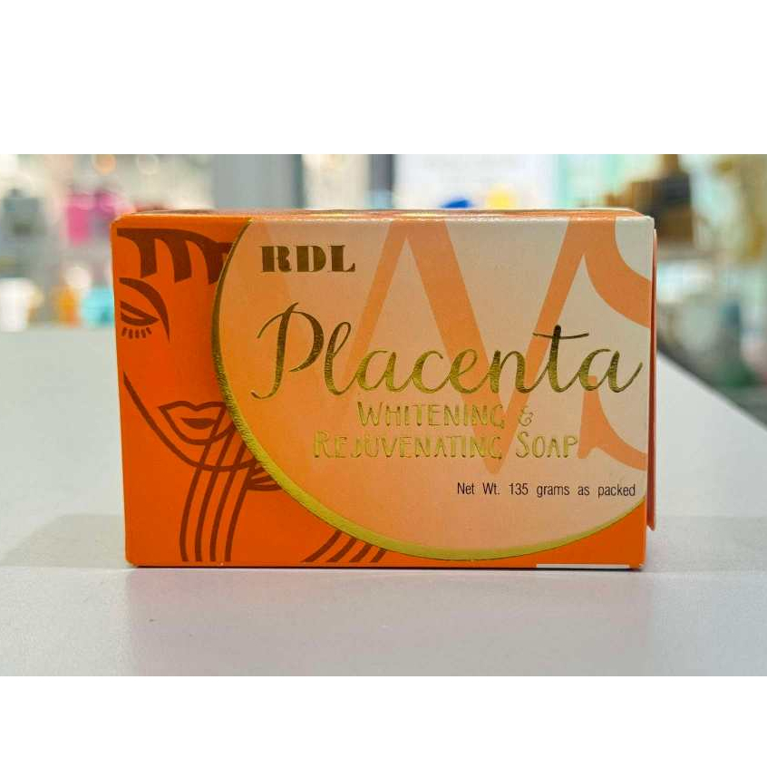 RDL PLACENTA WHITENING AND REJUVENATING SOAP 135G GMP | Shopee Philippines