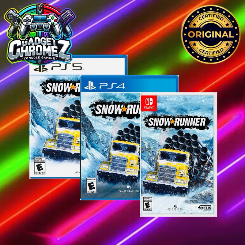 Snow Runner | PS5 / PS4 / Nintendo Switch Game | BRANDNEW | Shopee ...