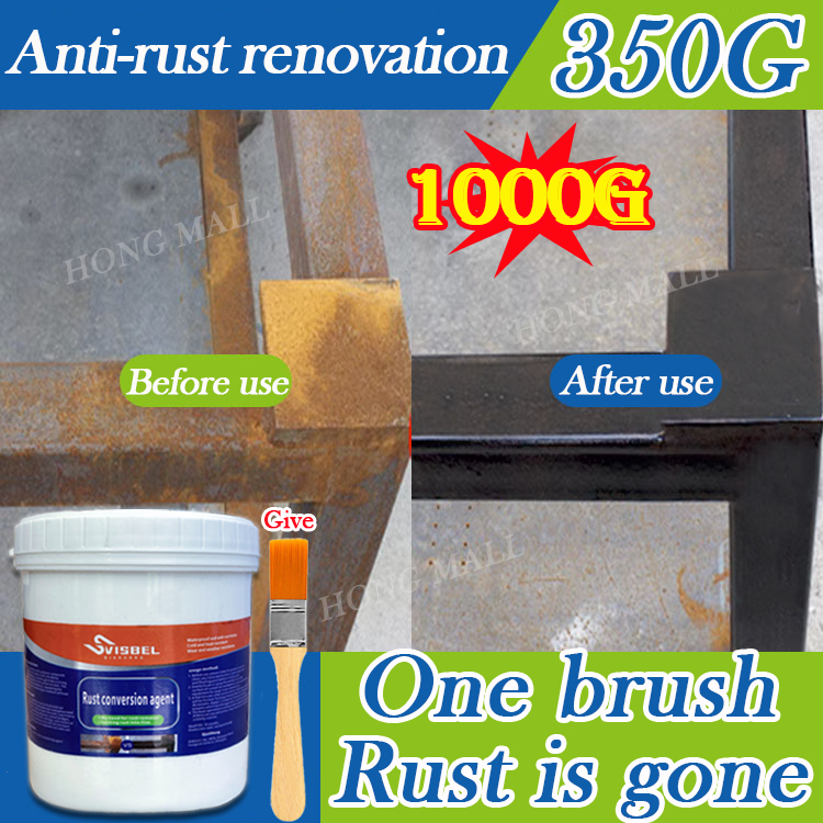 【Convert rust into paint】anti rust paint for metal 300G/1000G rust ...
