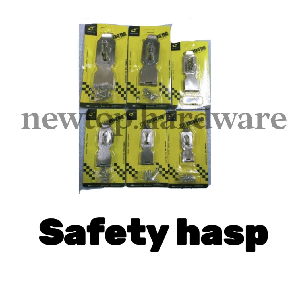 Safety hasp with screw stainless lockout hasp | Shopee Philippines