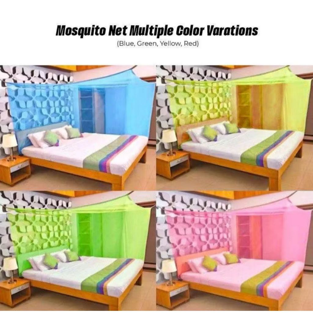 DH Nylon Mosquito Net /Kulambo Single/double/family/family extra/super ...