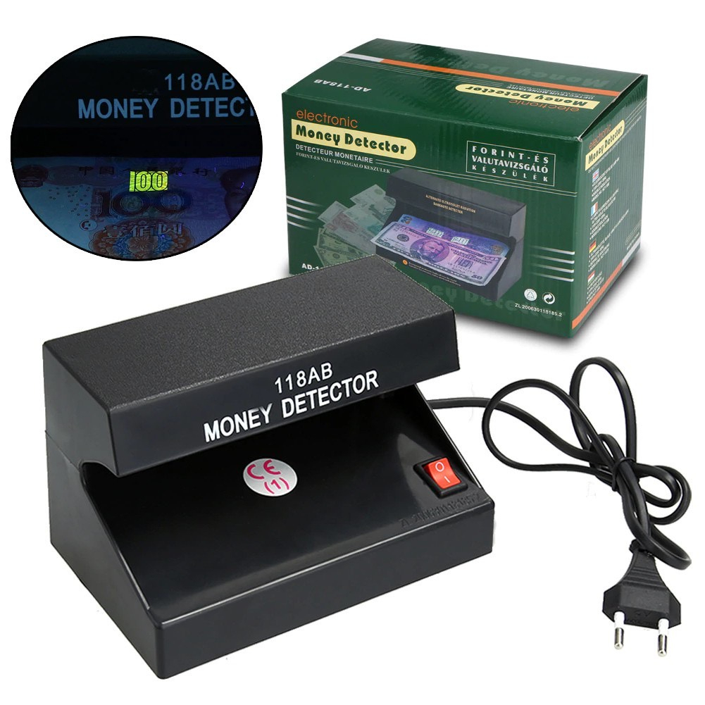 Electronic UV Light Money Detector Philippine Peso Detector checker ...