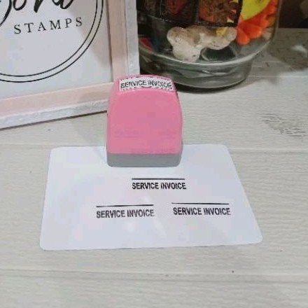 FREE INK REFILL Self-Inking Invoice, Service Invoice, Sales Invoice ...