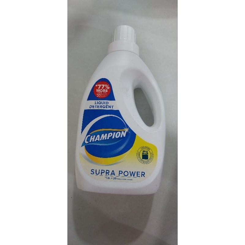 Champion Liquid Detergent Supra Power 1.6L | Shopee Philippines