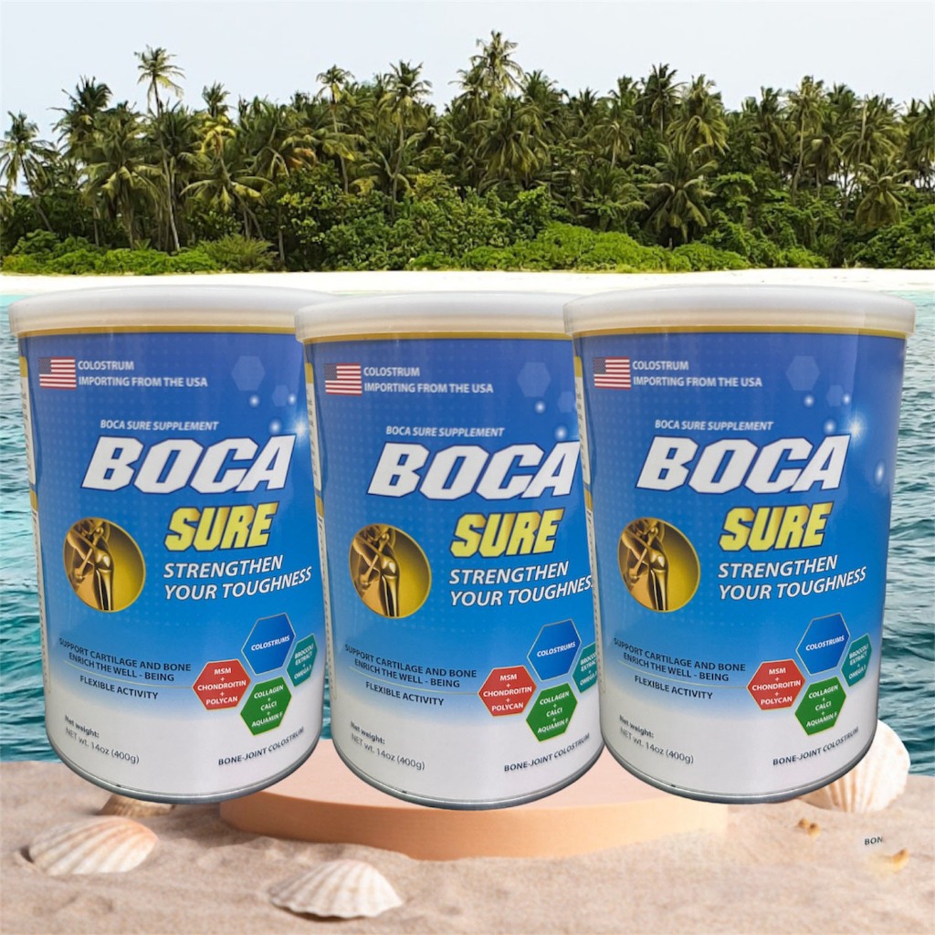 [ Original ] Set Of 3 Boca sure Colostrum Milk 400G for Joint Bones ...