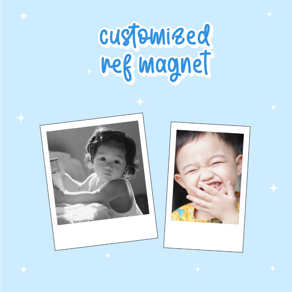 Customized Ref Magnet Square size and Mini size | Shopee Philippines