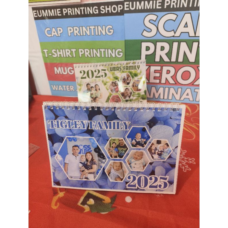PERSONALIZED DESK CALENDAR 2024- 2025 CALENDAR | Shopee Philippines
