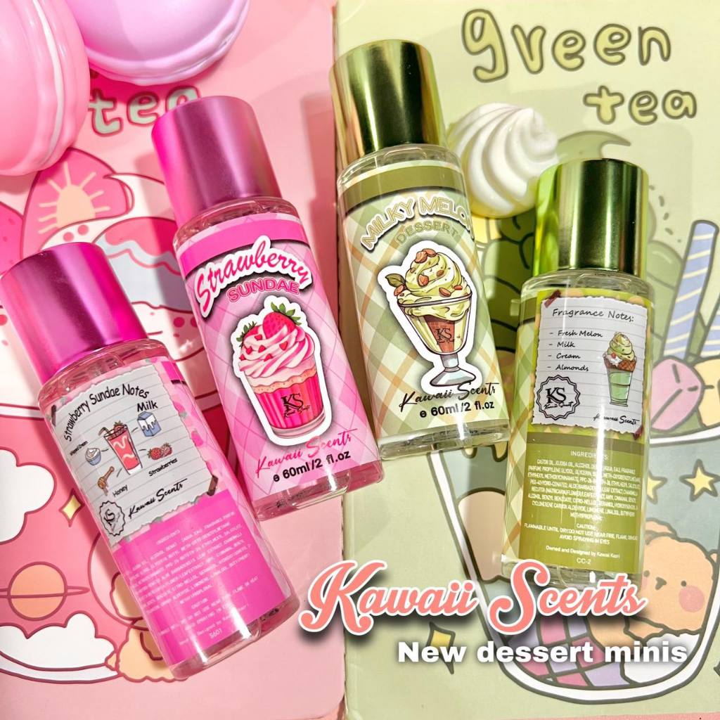 Kawaii Scents ( BUY 1 TAKE 1 Dessert Minis 60ml ) long lasting ...