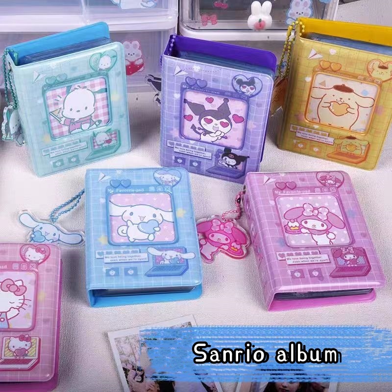Sanrio style photo album card book/cartoon cute loose-leaf photo album ...