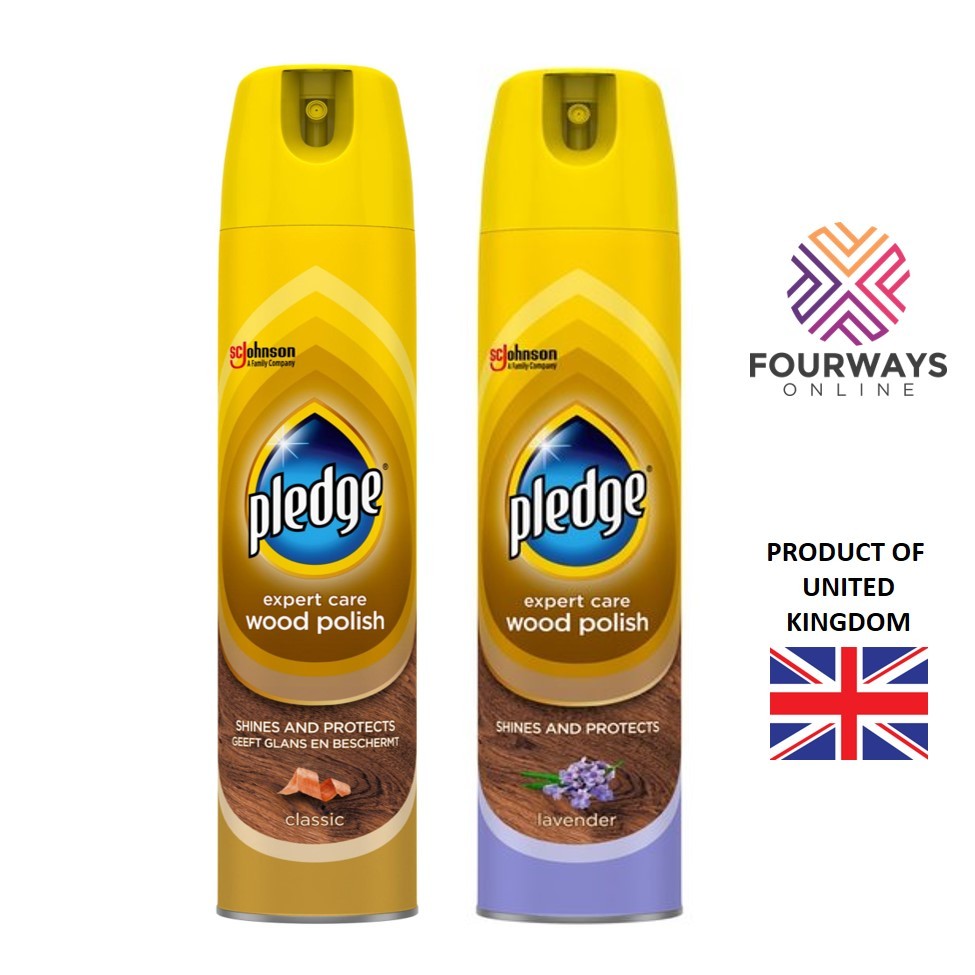 Pledge Wood Polish Spray 250ml | Shopee Philippines
