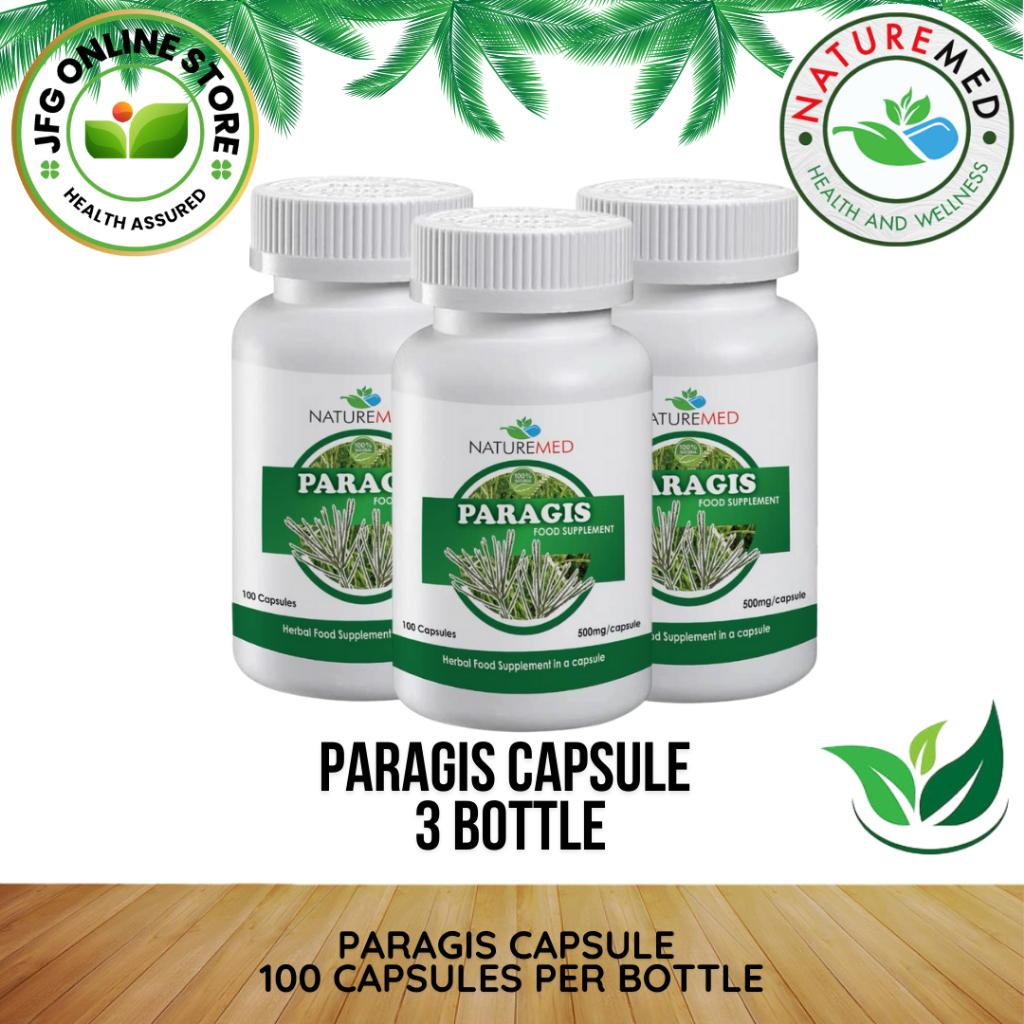PARAGIS CAPSULE I 100 CAPSULE PER BOTTLE (3 BOTTLES) | Shopee Philippines