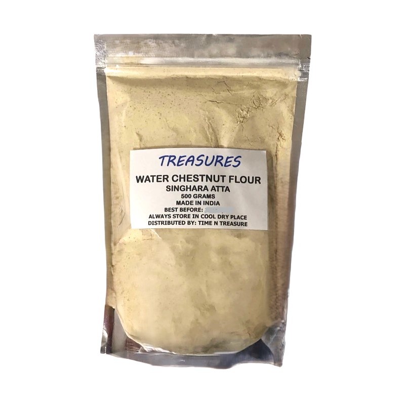 Treasures Water Chestnut Flour - Singhara Atta - Gluten Free - Slimming ...