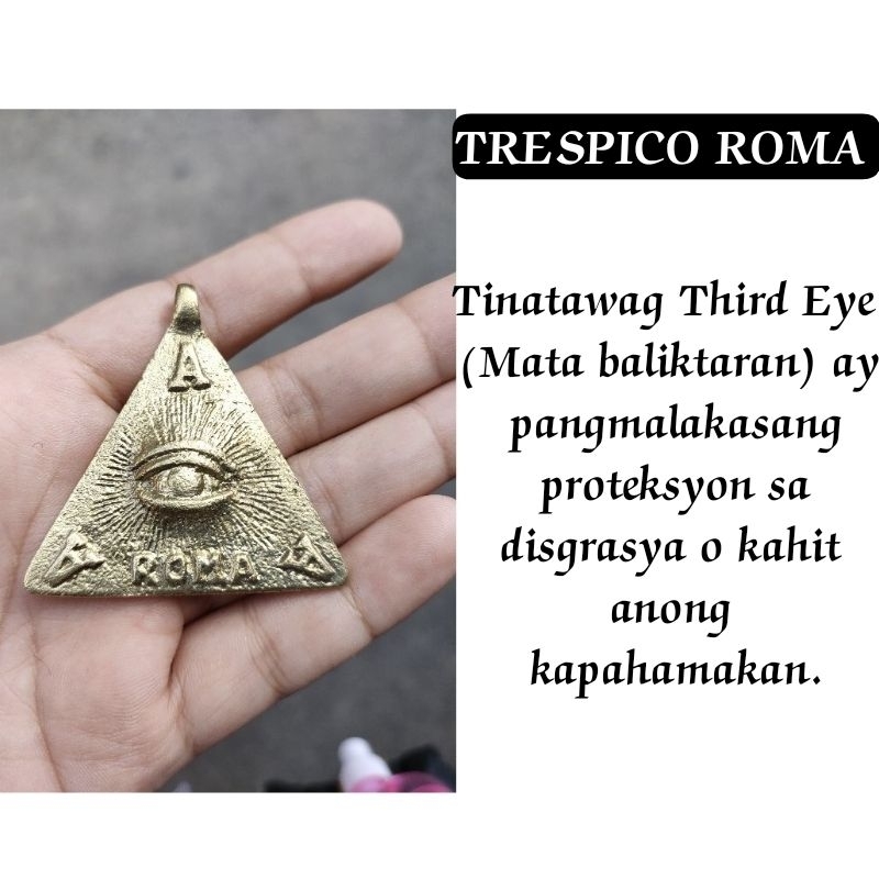 TRESPICO ROMA | third eye | may orasyon | Shopee Philippines