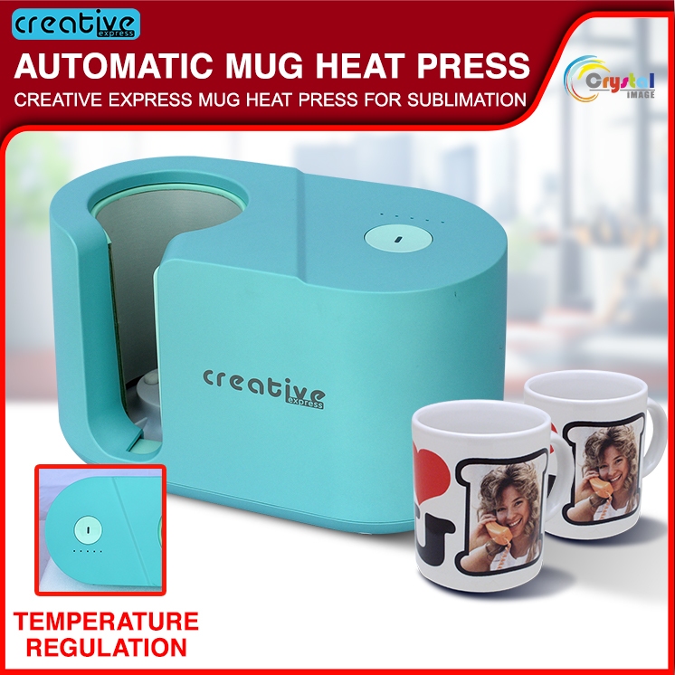 Creative Express Automatic Mug Heat Press Machine for Sublimation | Mug ...