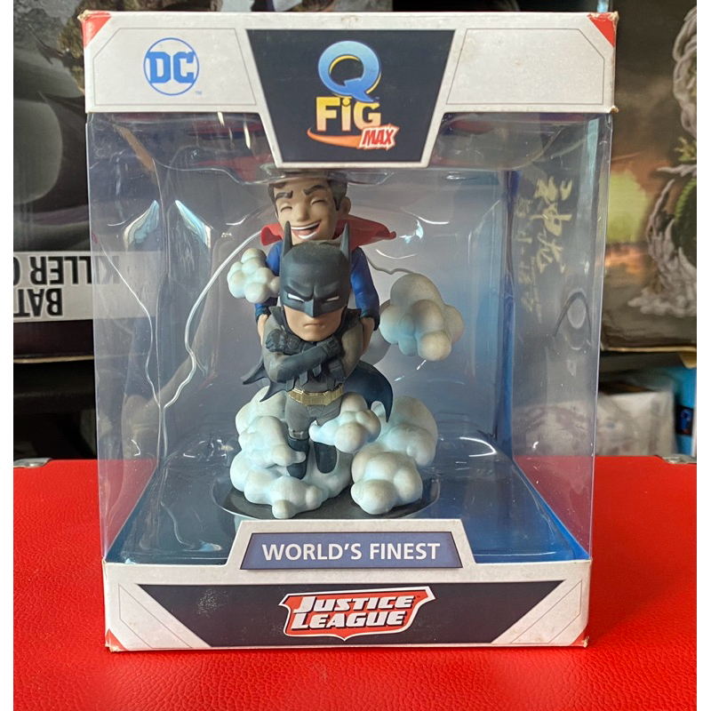 DC Qfig Max Worlds Finest Superman and Batman Justice League Mini ...
