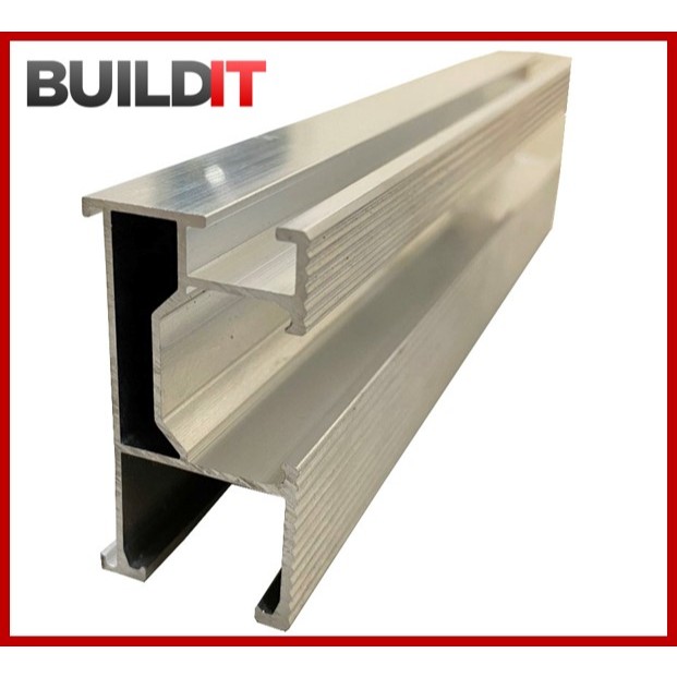 BuildIt Aluminum Solar Railings for Solar Panels (2.4M / 2.2M / 2.1M ...
