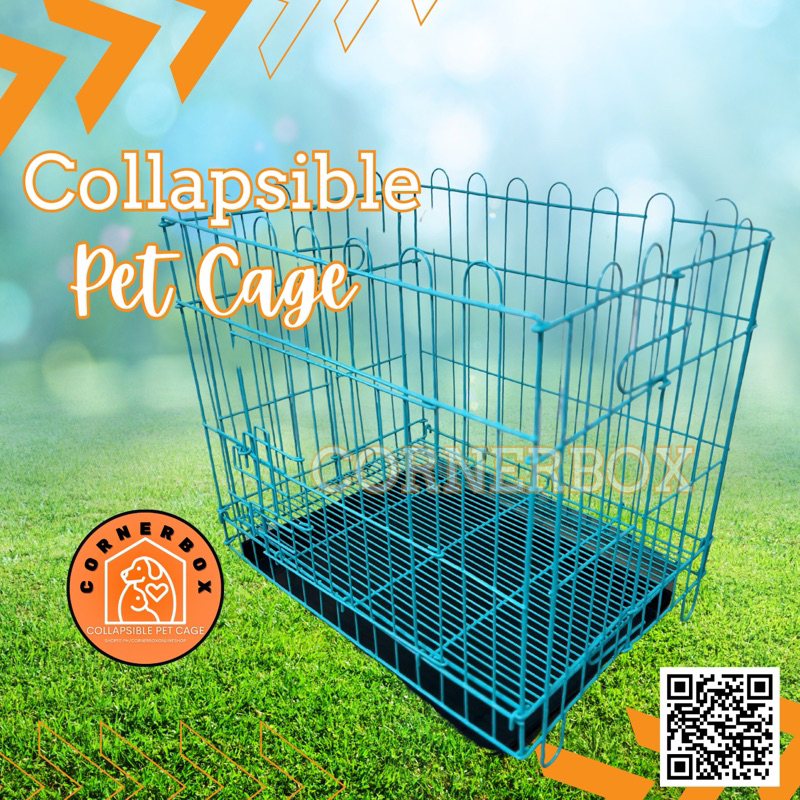COLLAPSIBLE CRATE CAGE / CRIB TYPE / OPEN TOP CAGE H56 x W43 x L60cm ...