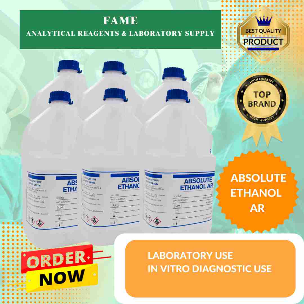 ABSOLUTE ETHANOL LABORATORY GRADE GALLON | Shopee Philippines