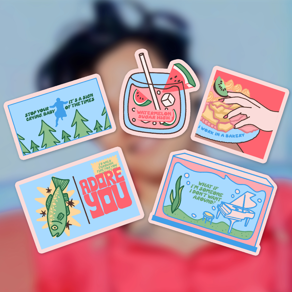Harry Styles Sticker Pack | Shopee Philippines