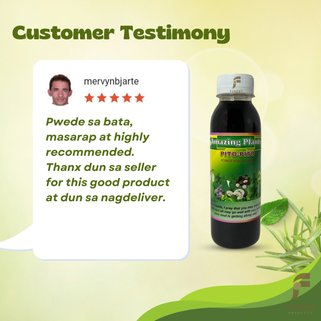 Pito-Pito Plus Herbal Drink by Amazing Plants | Shopee Philippines