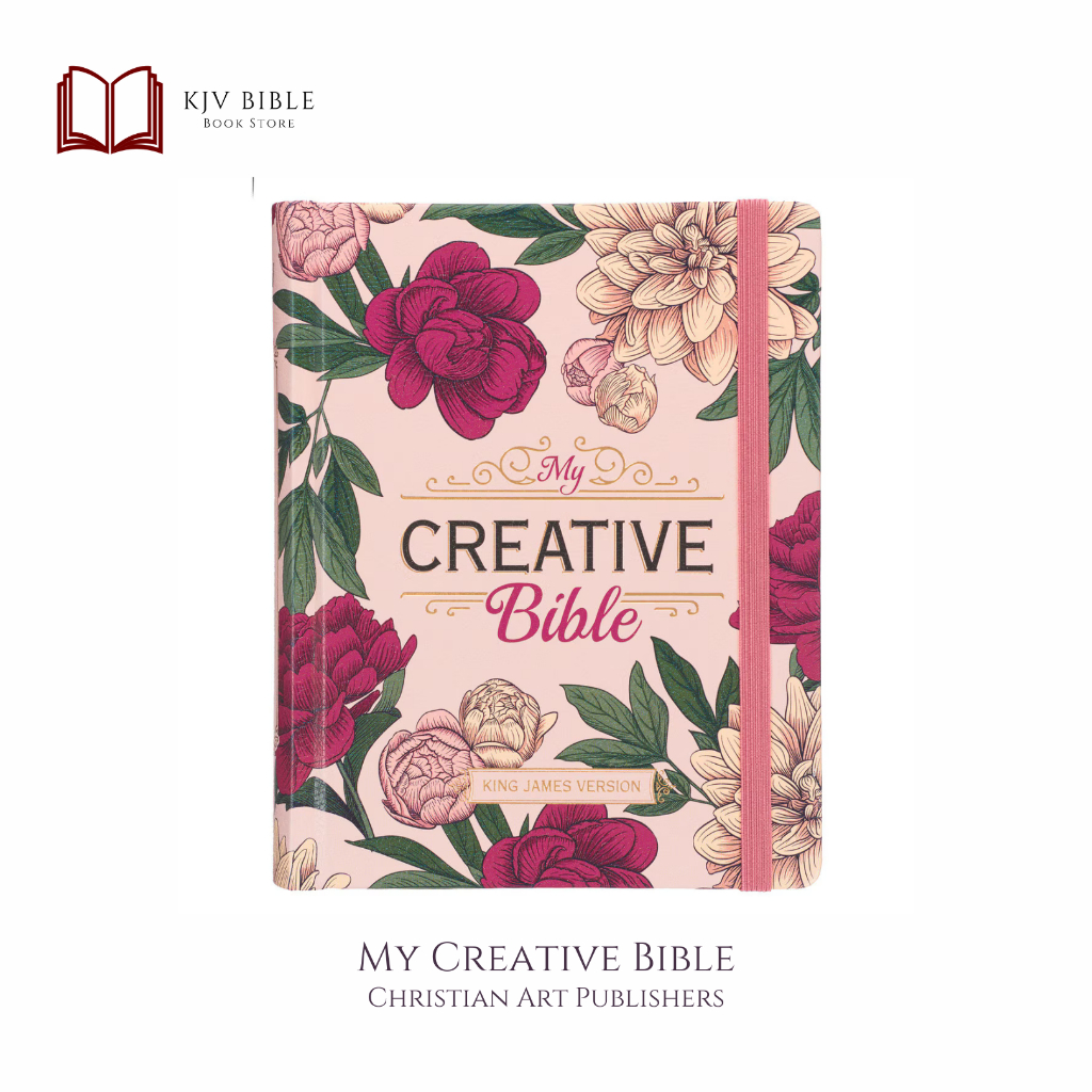 Kjv225 King James Version My Creative Bible Rose Pink Floral