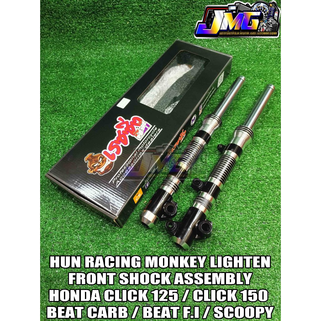 HONDA CLICK 125i / CLICK 150i HUN RACING MONKEY LIGHTEN FRONT SHOCK ...