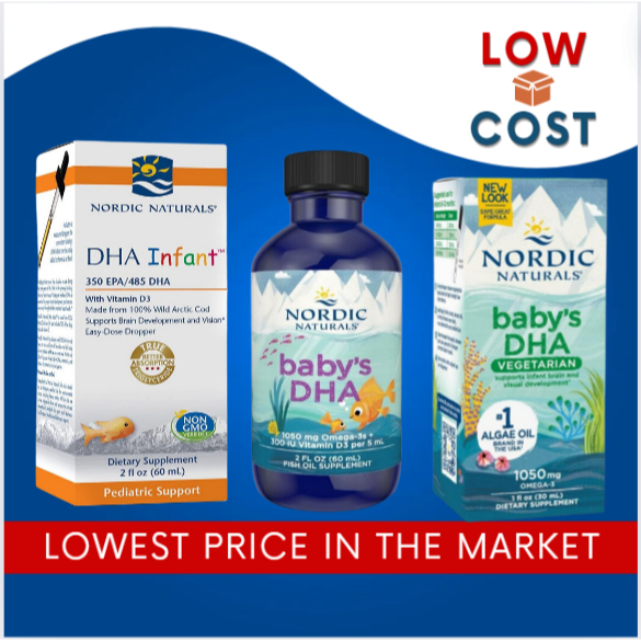 LowCostPh | Nordic Naturals, DHA Infant w/ Vitamin D3 | Baby's Vitamin ...
