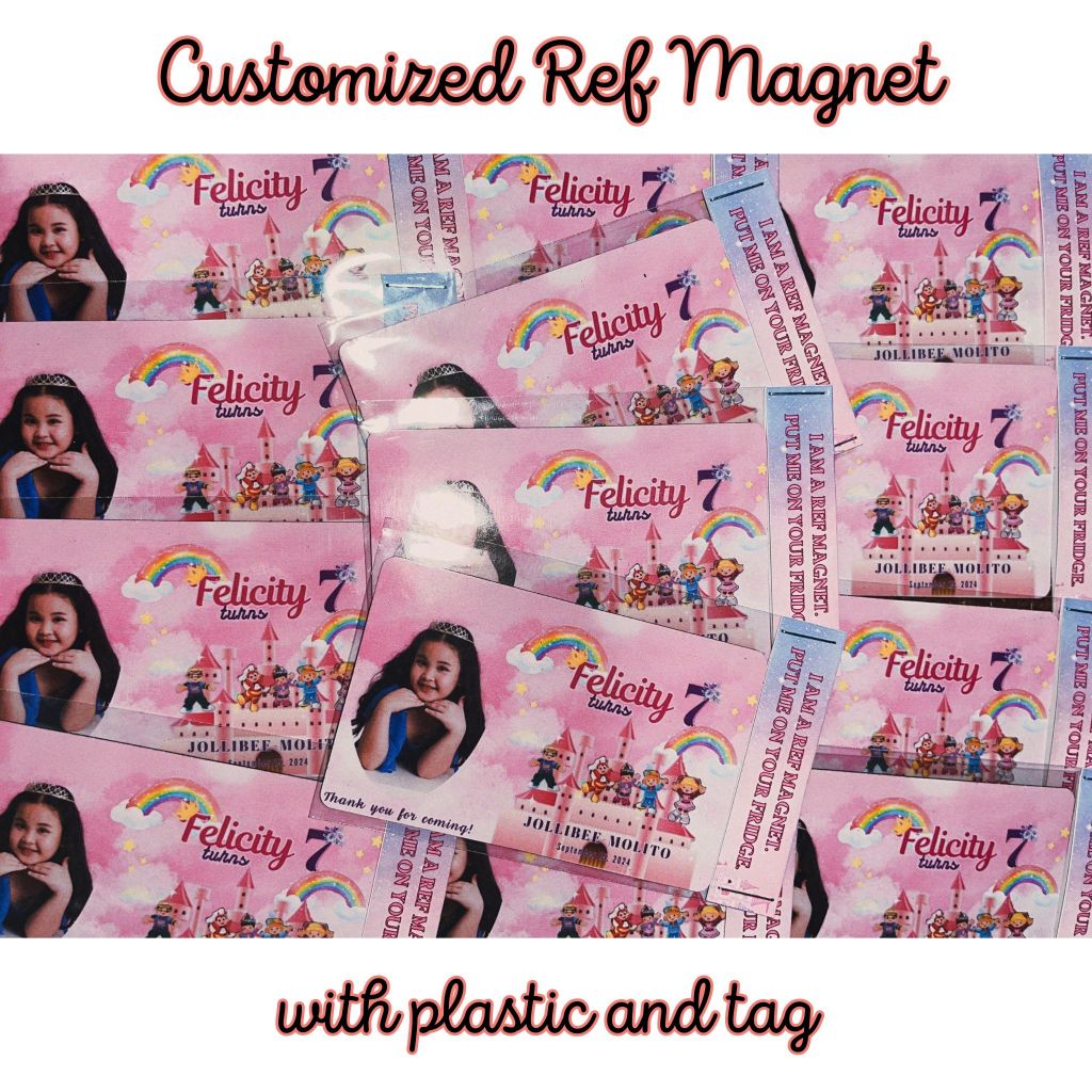 Customized Ref Magnet | Personalized Ref Magnet (.5 mm thickness ...