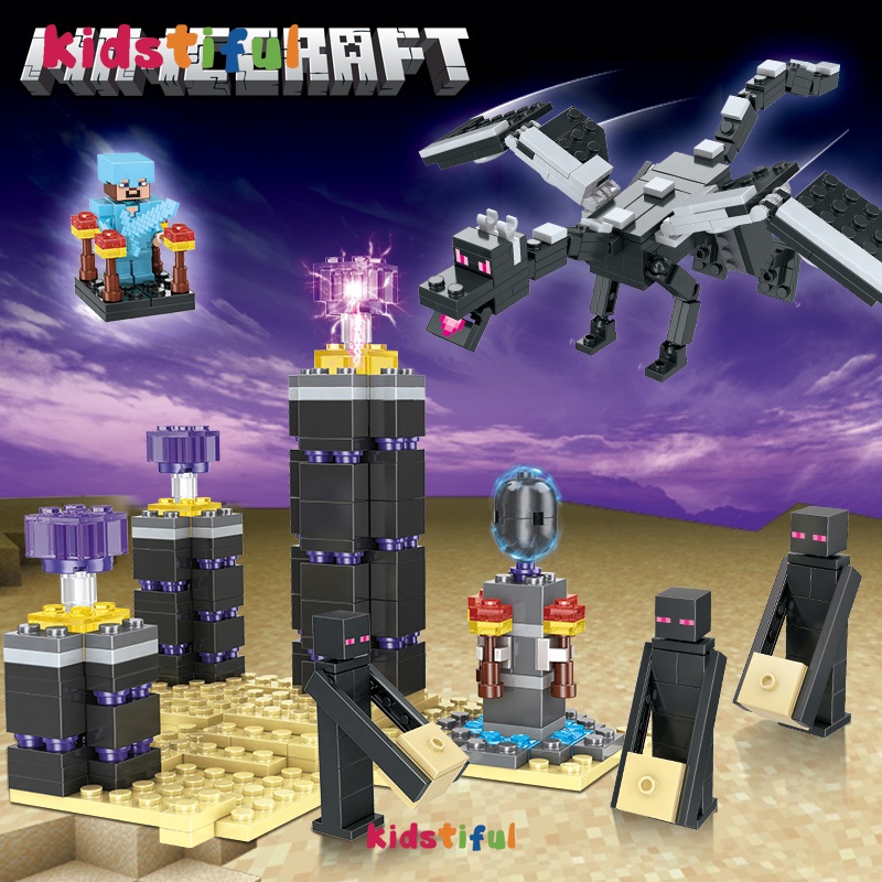 My World Set Toys Farm Game Toys Building Blocks with Minifigures ...