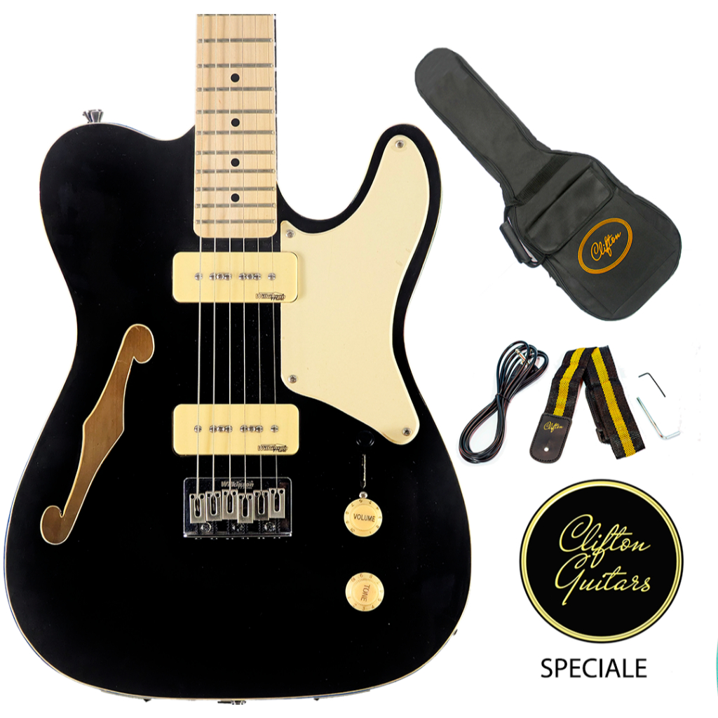 Clifton Speciale Semi-hollow Thinline Cabronita Telecaster | Shopee ...