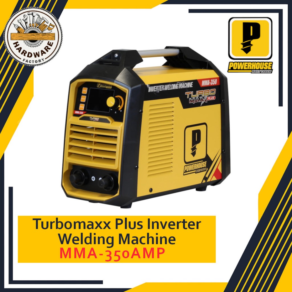 POWERHOUSE USA Inverter Type Welding Machine TURBOMAXX 350A SERIES MMA ...