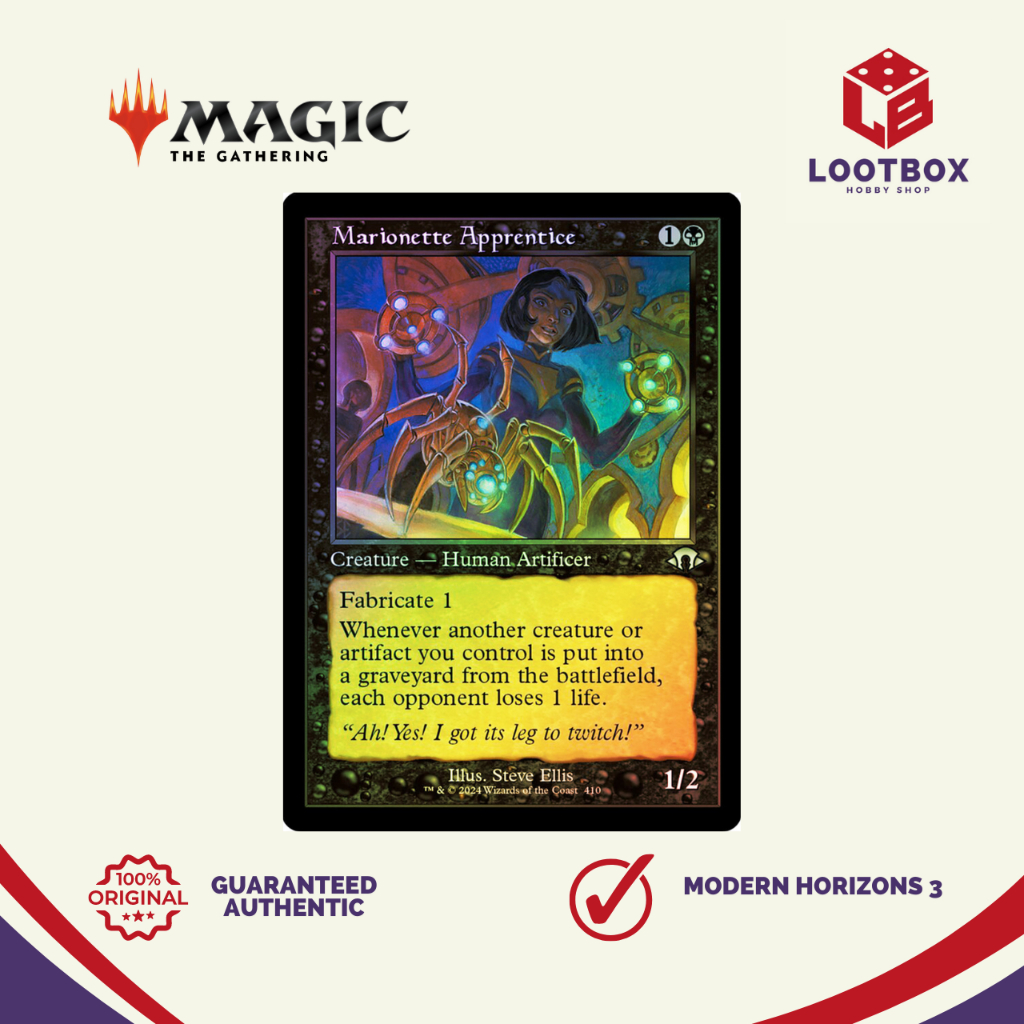 Magic the Gathering: Marionette Apprentice (Uncommon) - Modern Horizons ...
