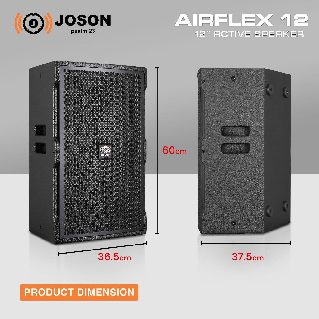 Joson AIRFLEX 12 Professional Active Speaker (1 pc) | Shopee Philippines