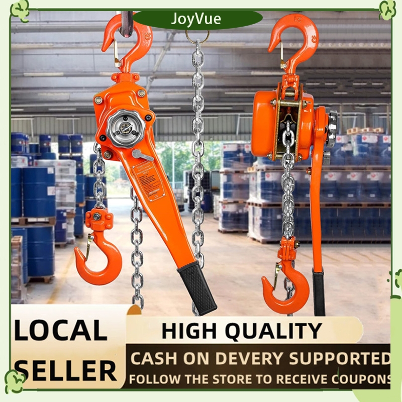 1T~3T Chain Lever Block Ratchet Puller Constriction Building Hoist ...