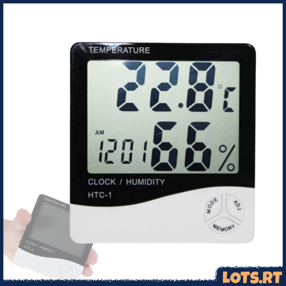 Thermometer Hygrometer Outdoor Indoor Incubator Humidity Meter ...