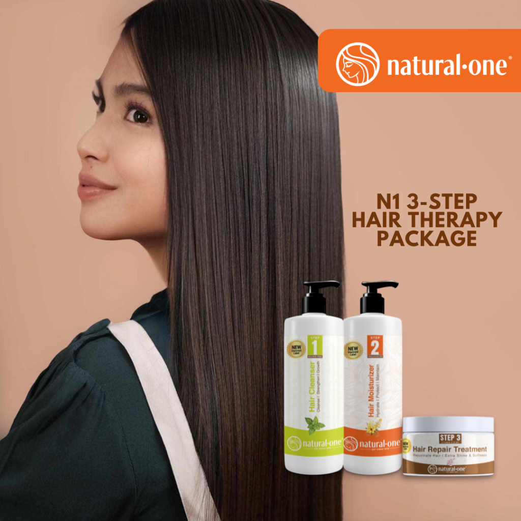 N1 3-STEP HAIR THERAPY PACKAGE by Natural One Salon | Shopee Philippines