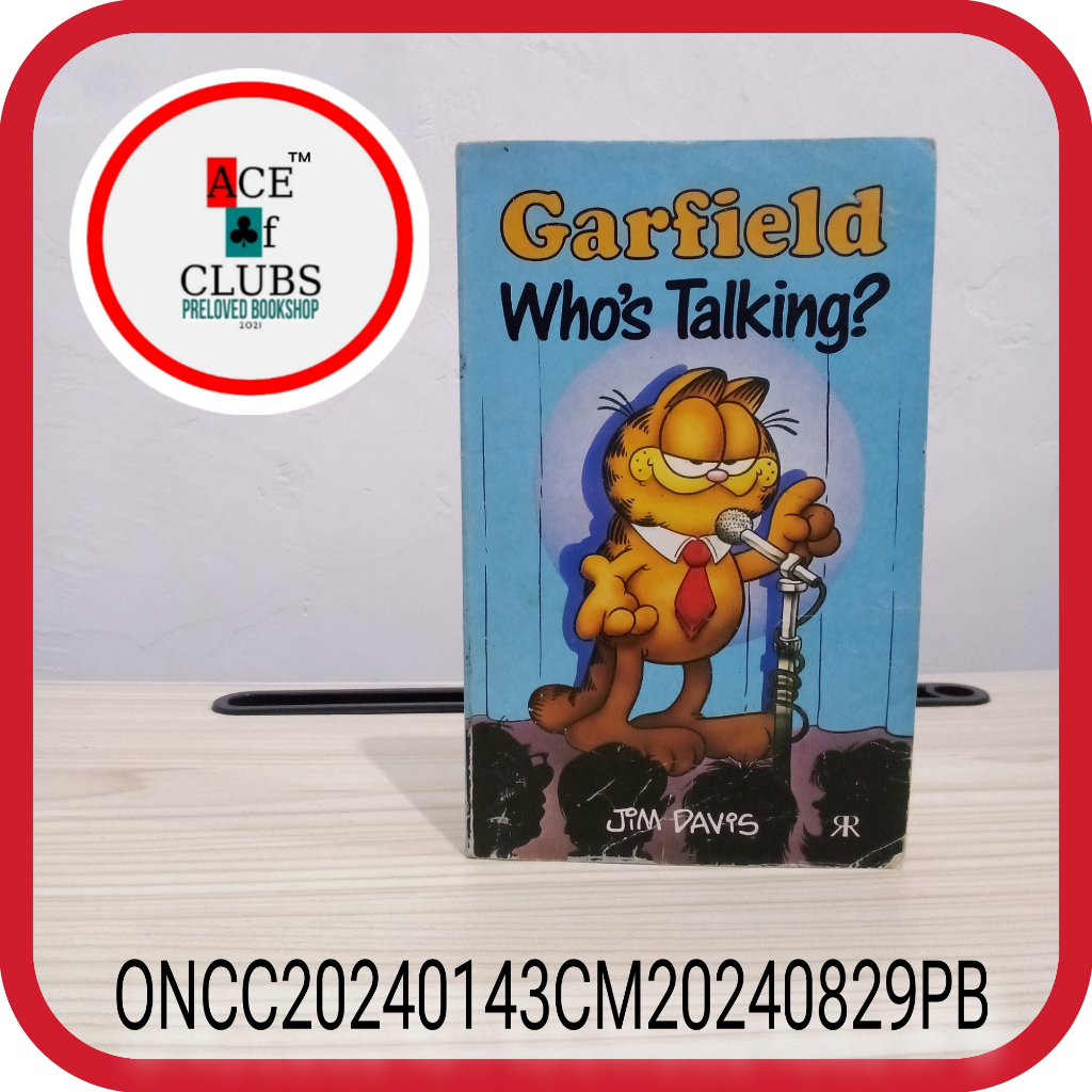 Garfield Who's Talking? comics Jim Davis (Preloved/Used) | Shopee ...