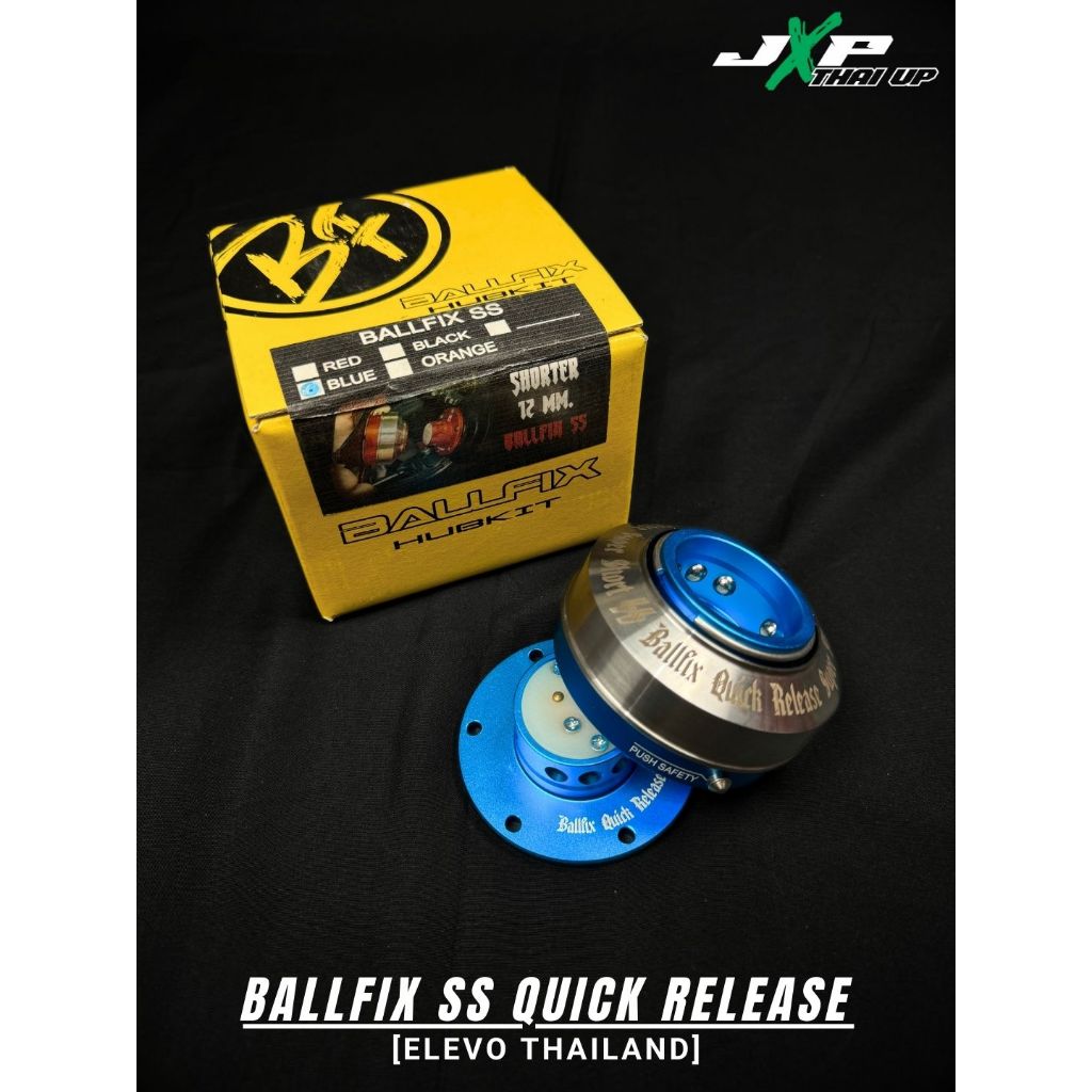Elevo Blue Ballfix SS Steering Wheel Quick Release Made in Thailand ...