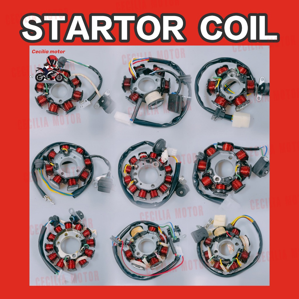 MOTORCYCLE PARTS STATOR COIL XRM110/WAVE100/TMX-SUPREMO/RUSI125 ...