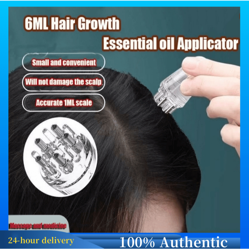 Scalp applicator6ML Hair Essential Oil Liquid Applicator Massage Comb ...