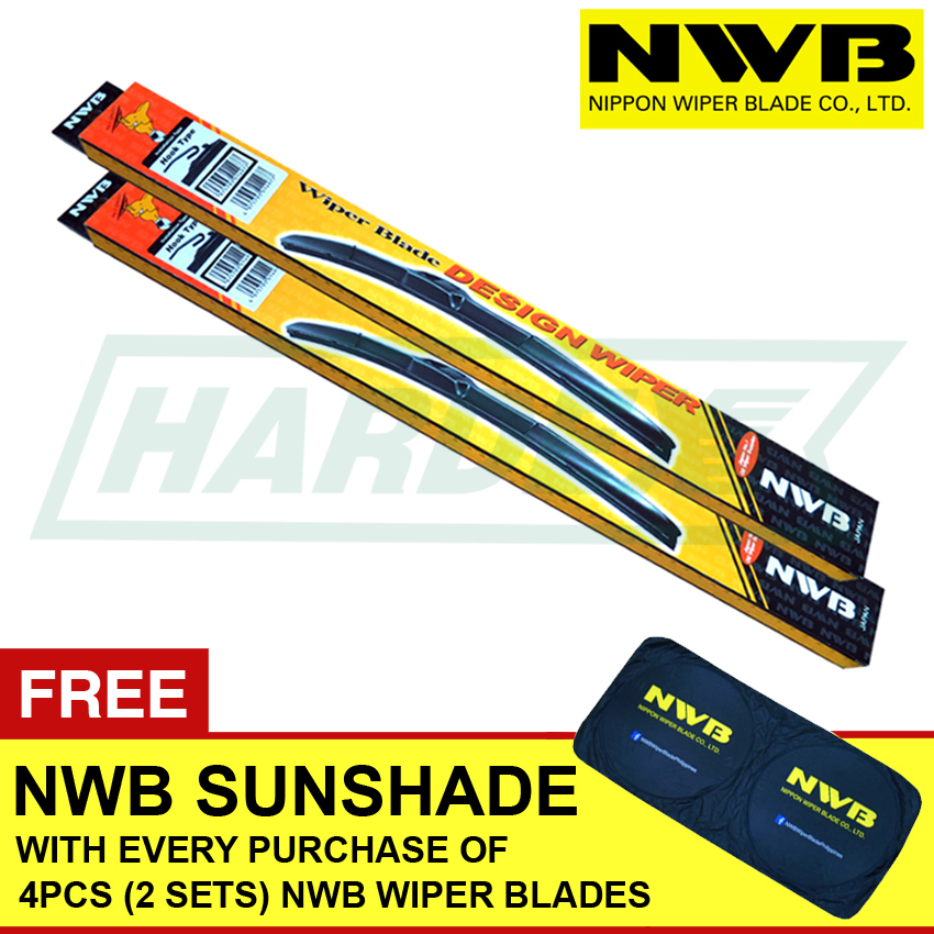 NWB Design Wiper Blade For Toyota Fortuner 2016 2021 (Set) (Size 16 And 22) | Shopee Philippines