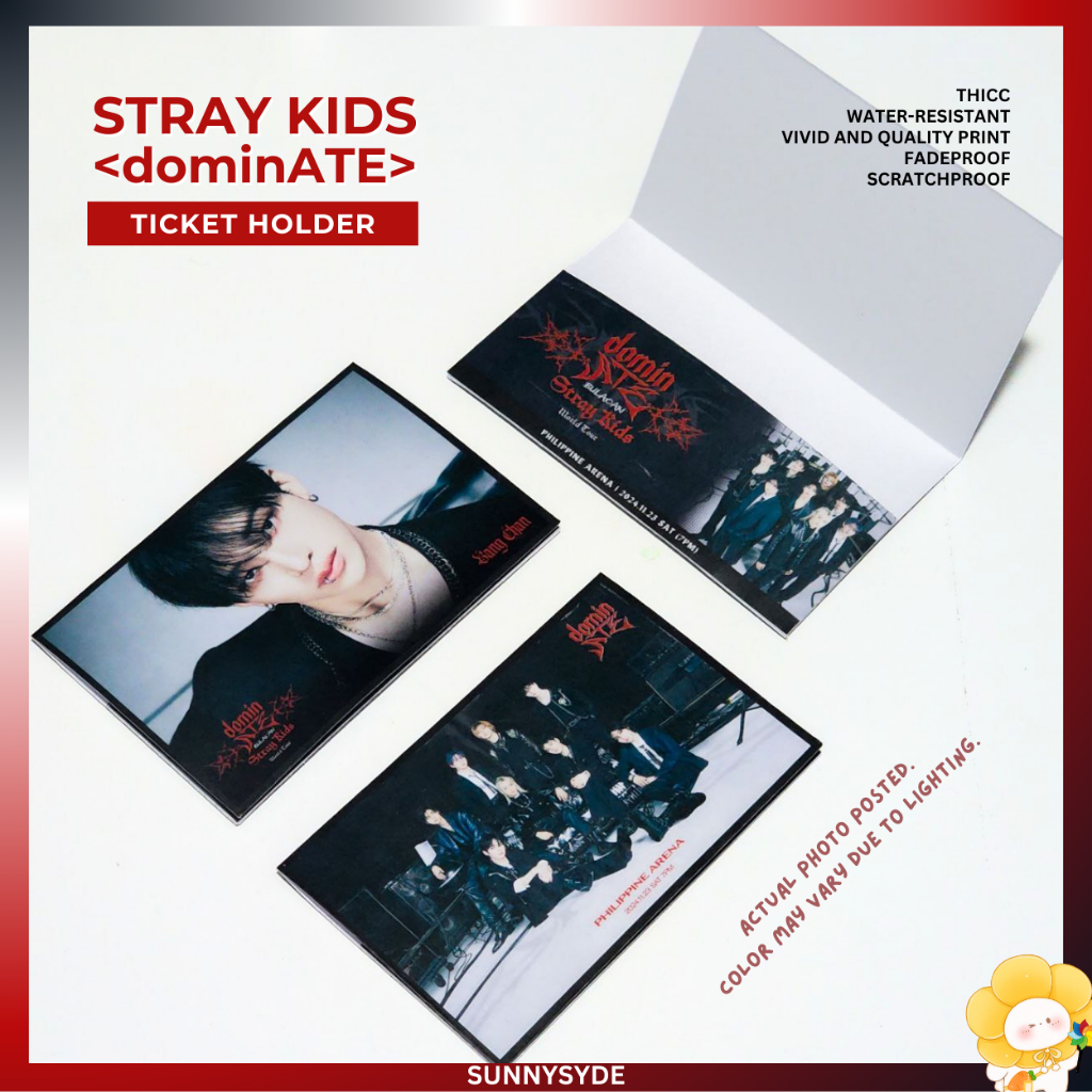 SKZ Stray Kids Ticket Holder Envelope for Dominate in Bulacan | Shopee ...