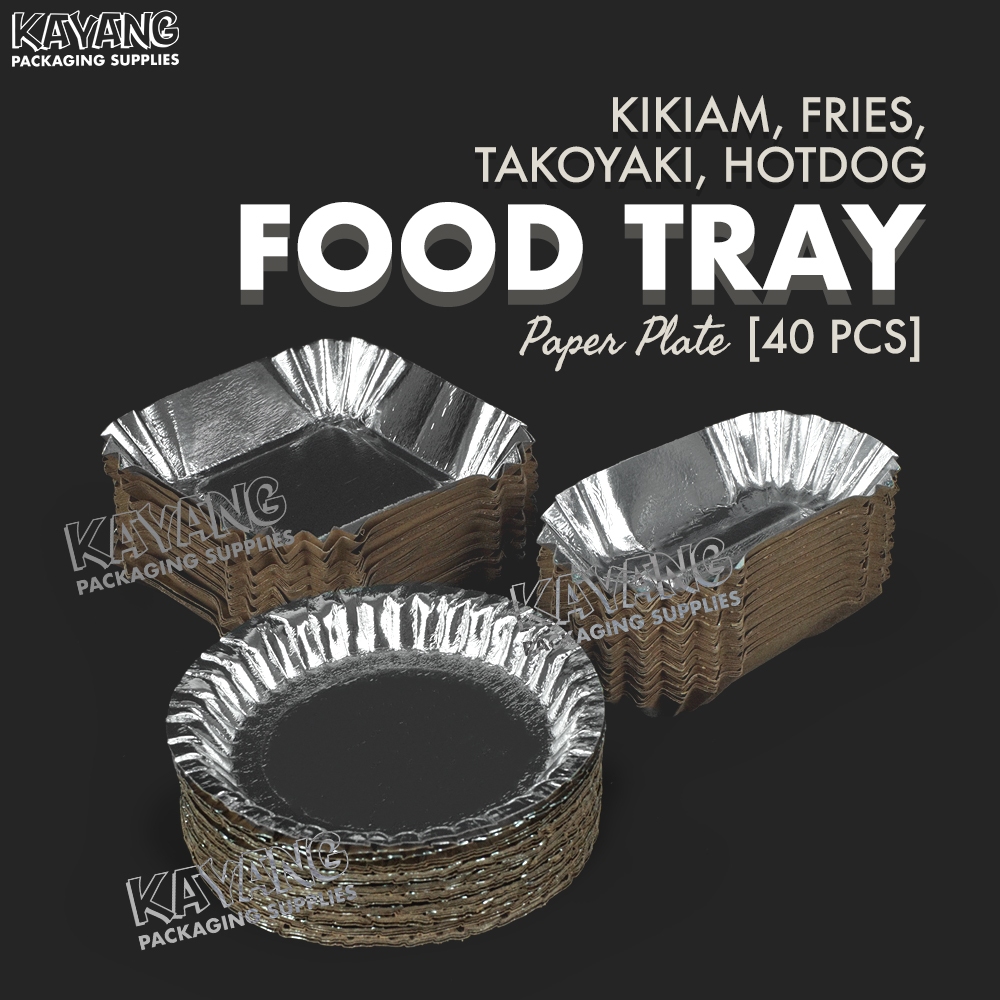 Kikiam / Takoyaki / Hotdog / Fishball / Siomai Paper Plate (Small ...