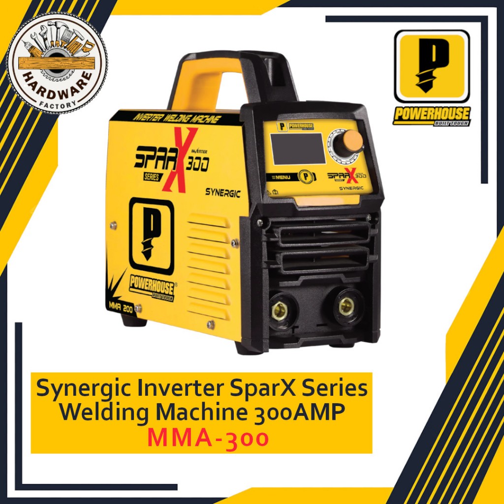 POWERHOUSE Synergic Inverter Type Welding Machine Sparx Series MMA ...