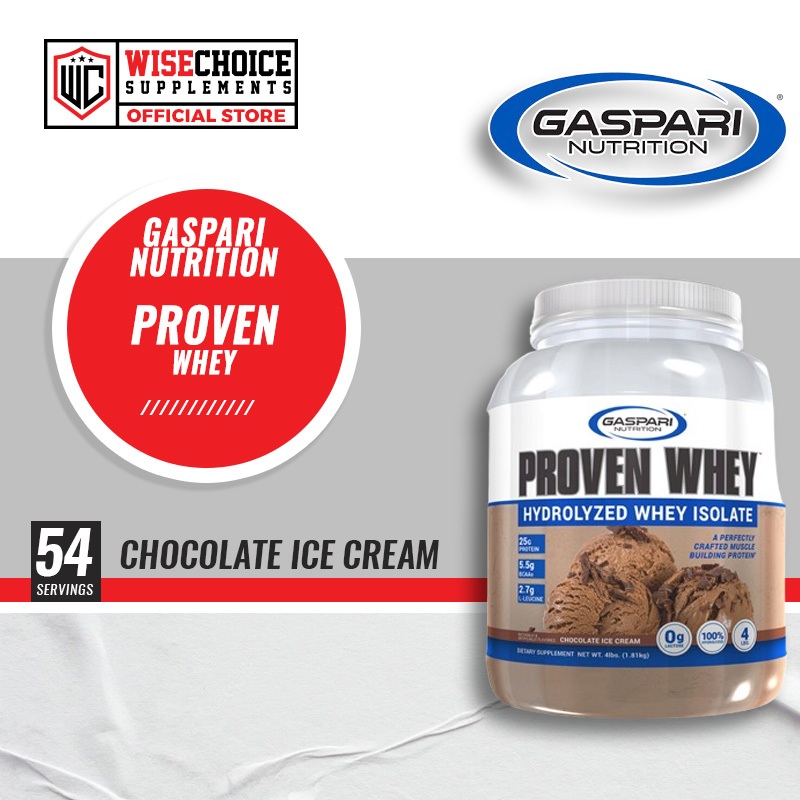 Gaspari Nutrition Proven Whey Protein 4 Lbs | Shopee Philippines