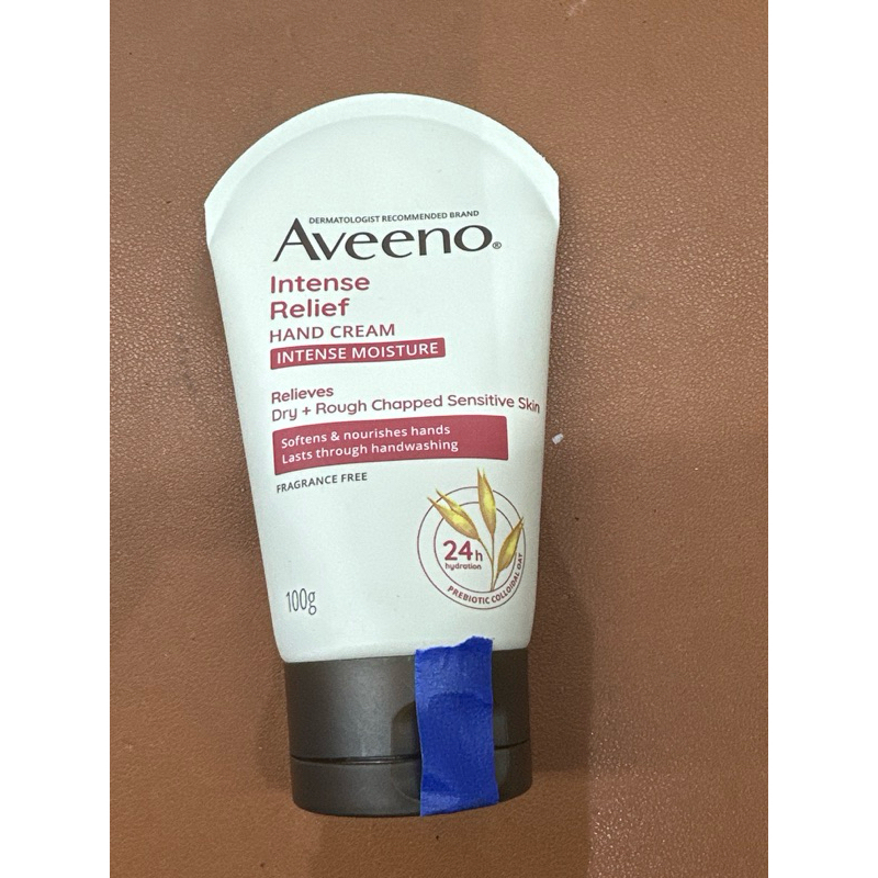 AVEENO Intense Relief Hand Cream 100g | Shopee Philippines